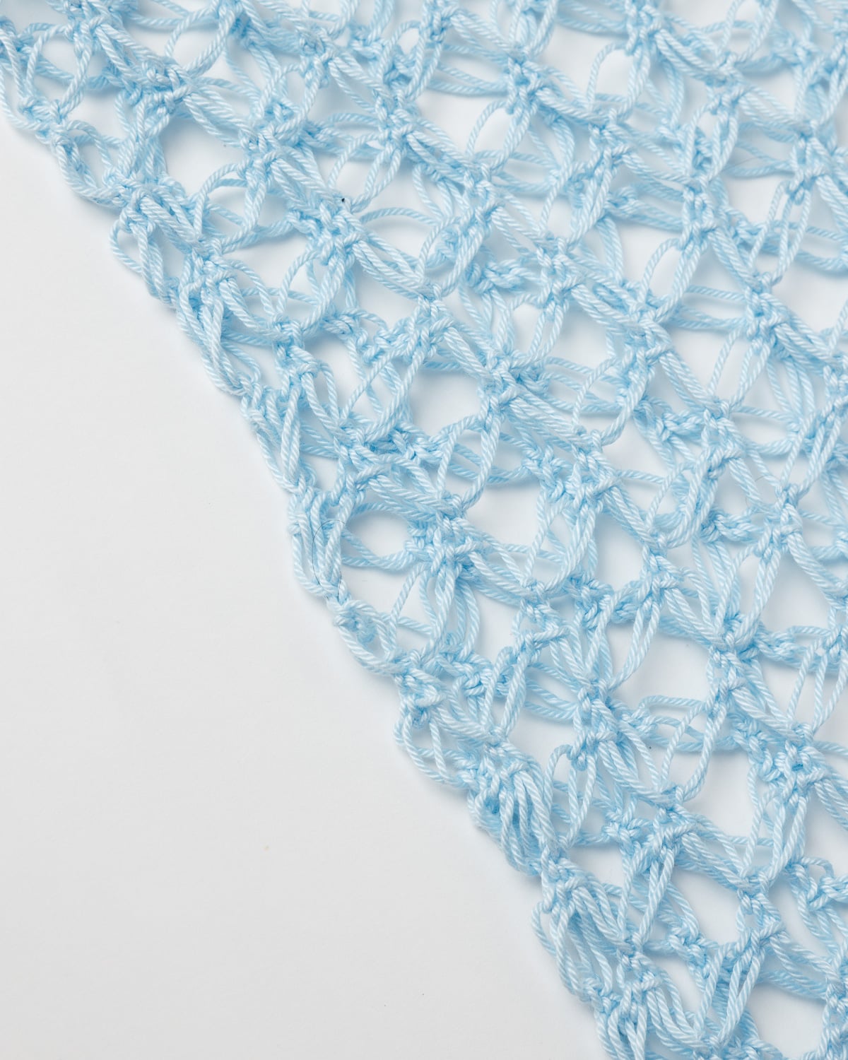 Skyros Baby Blue Crochet Mini Skirt - Miss Polyplexi